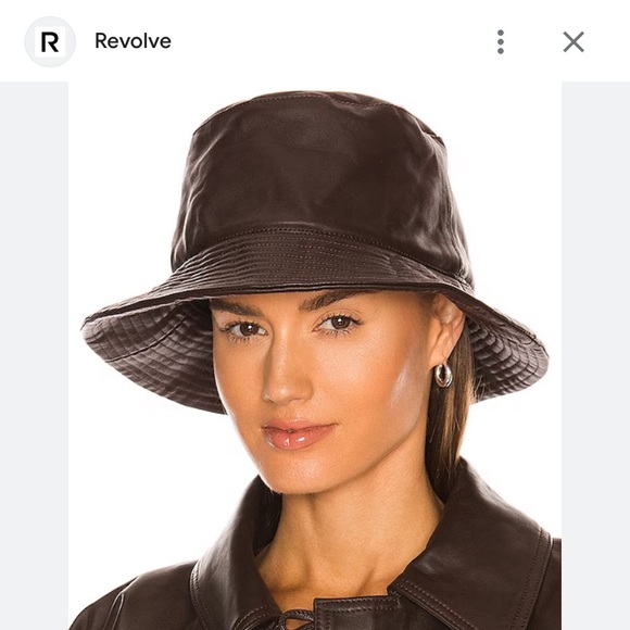 REVOLVE | Accessories | Leather Bucket Hat | Poshmark